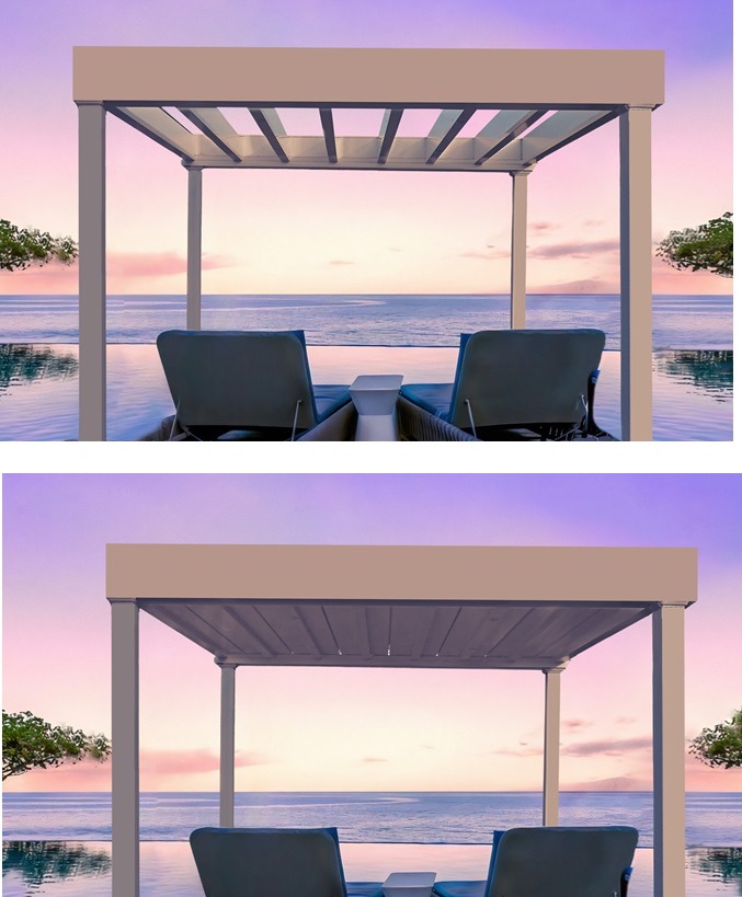 Sapphire Sky Louvered Pergola | IBS 2026